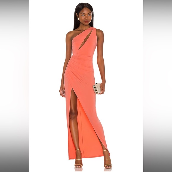 REVOLVE | Dresses | Revolve Parker Maxi Dress In Coral | Poshmark